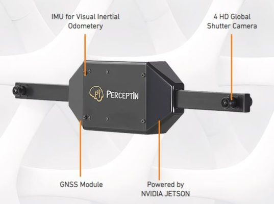 PerceptIn demonstrates autonomous DragonFly Pod running on 5G network ...