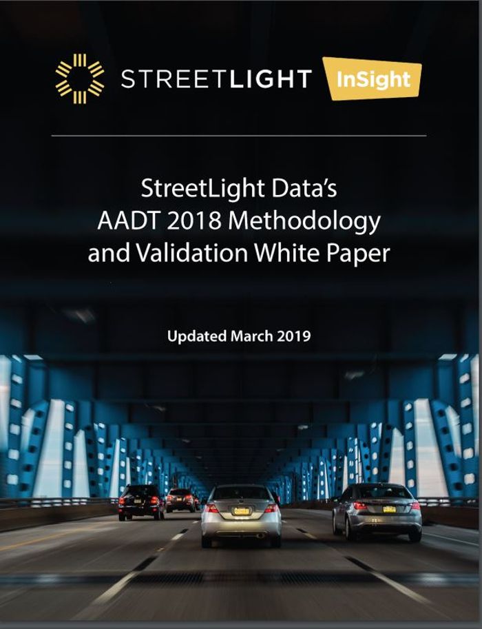 StreetLight Data delivers 2018 traffic counts for majority of US roads ...