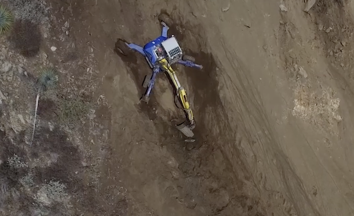 Caltrans uses Spyder machine to clear landslide disruption and resume ...