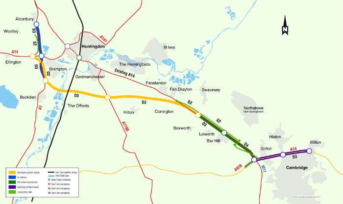 Highways England testing self-driving trucks on A14 upgrade project ...