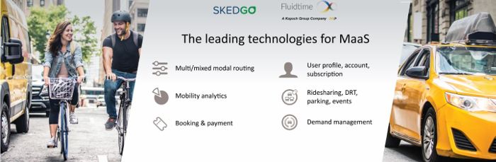 Fluidtime and SkedGo show integrated MaaS technologies at ITS European ...