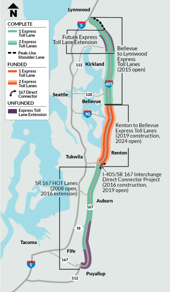 Washington State kicks off I-405 widening and Express Lanes project ...