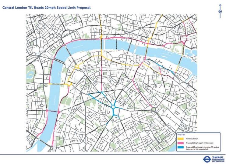 TfL extends 20mph speed limit zones | Traffic Technology Today
