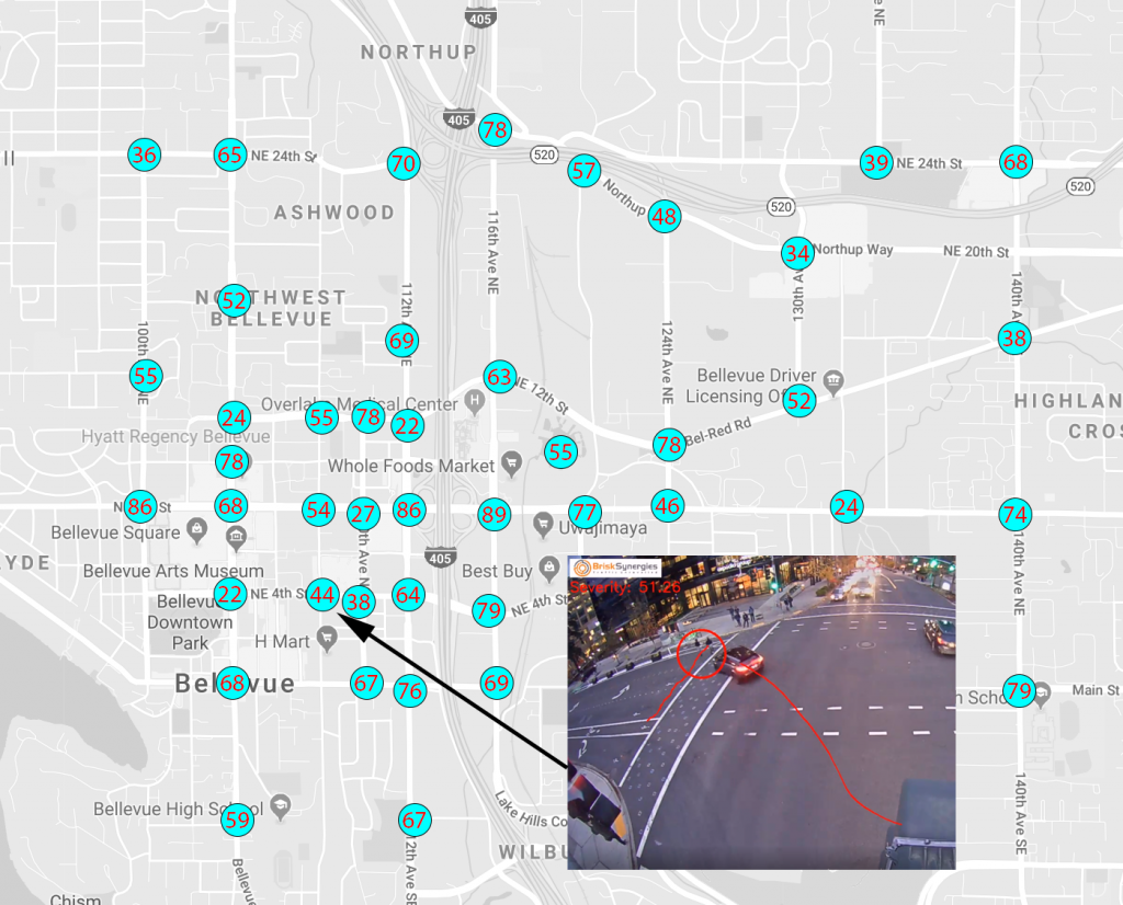 Bellevue trialling new software to identify dangerous intersections ...