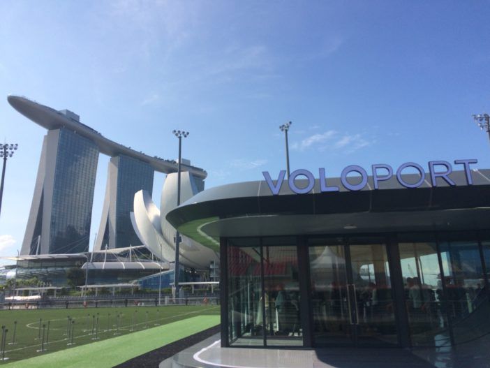Volocopter unveils world’s first air-taxi VoloPort in Singapore ...