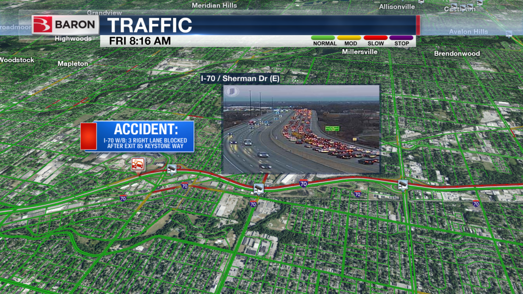 Traffic camera footage integrated with weather services for TV channels ...