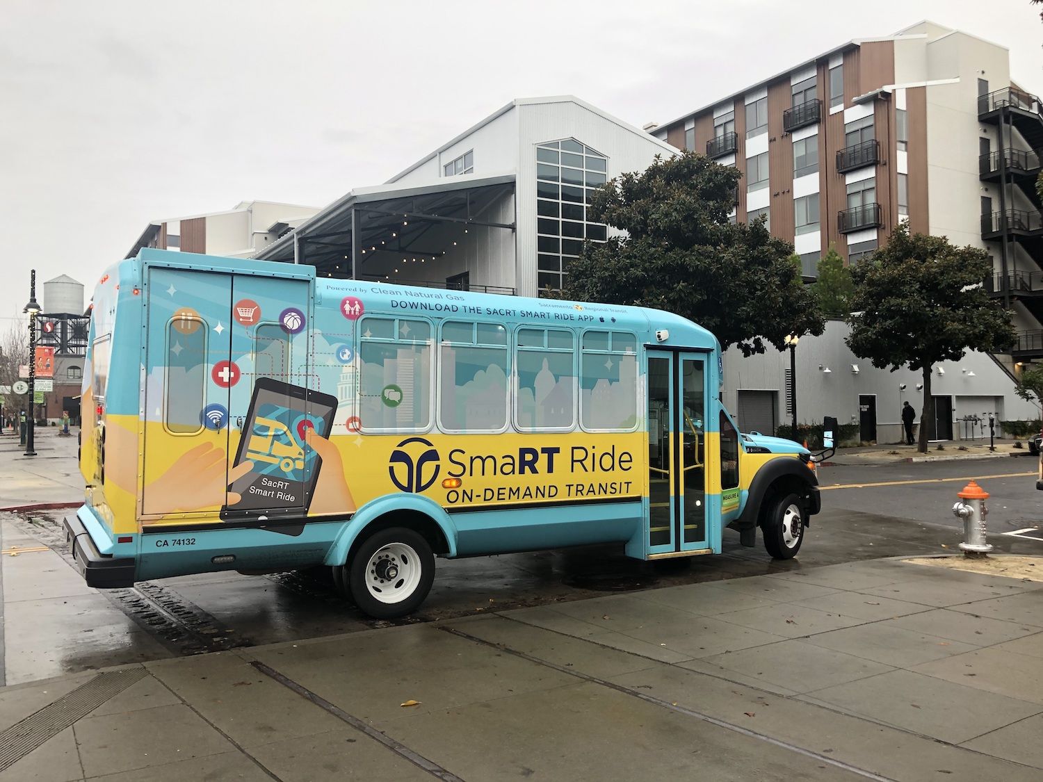 Sacramento's SmaRT Ride microtransit service among most successful in ...