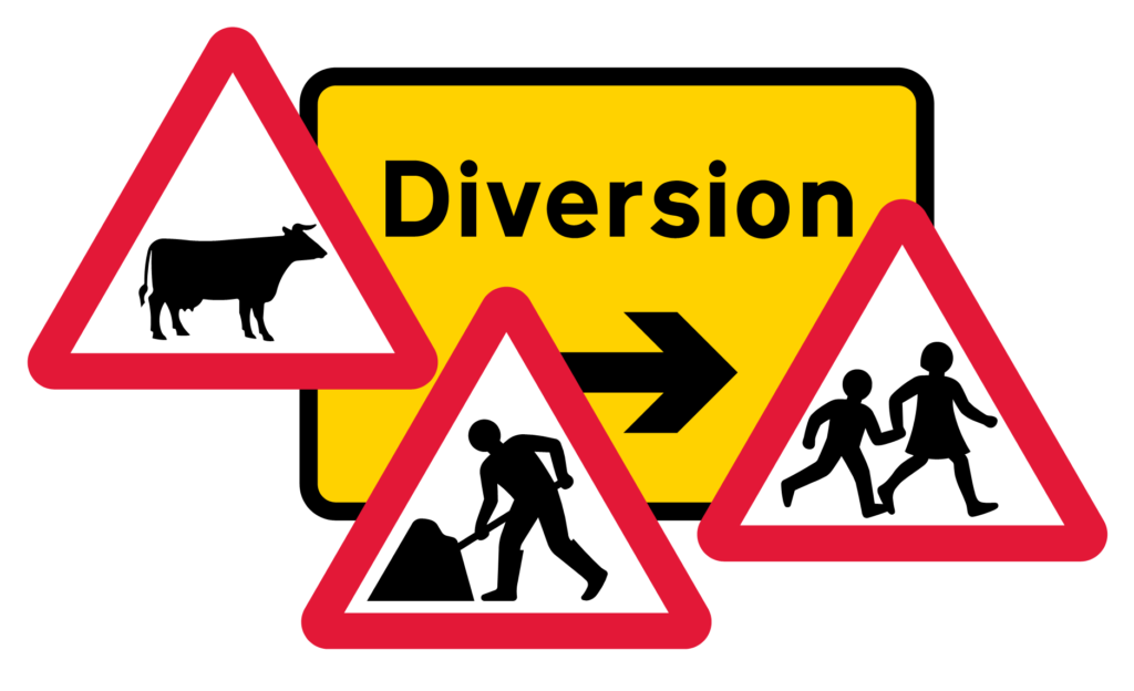 New York art exhibition features classic British road signs | Traffic ...