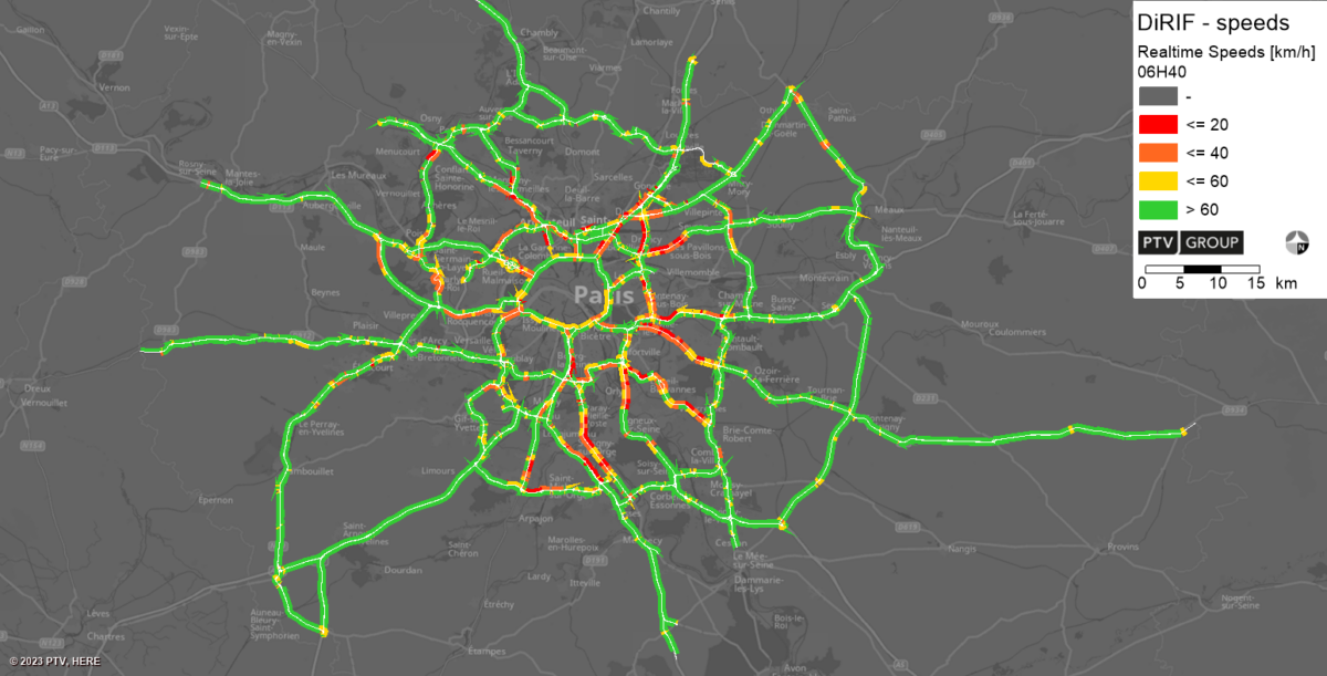 PTV Group delivers real-time traffic data in Paris | Traffic Technology Today