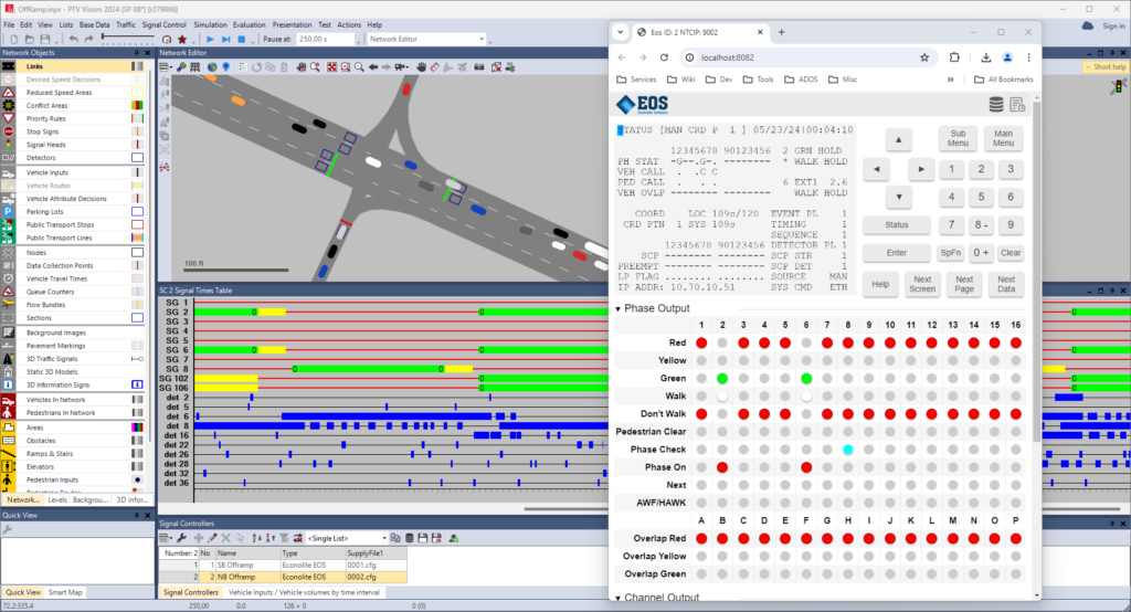 Econolite’s EOS traffic signal controller software now available in PTV Vissim | Traffic ...