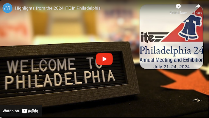 VIDEO: Highlights from ITE 2024 in Philadelphia | Traffic Technology Today