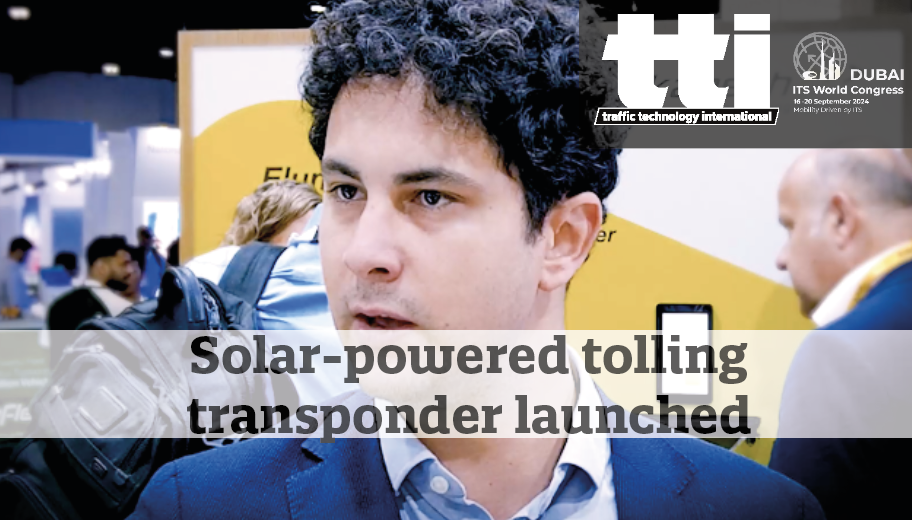 ITS DUBAI VIDEO: Kapsch launches solar-powered toll transponder ...