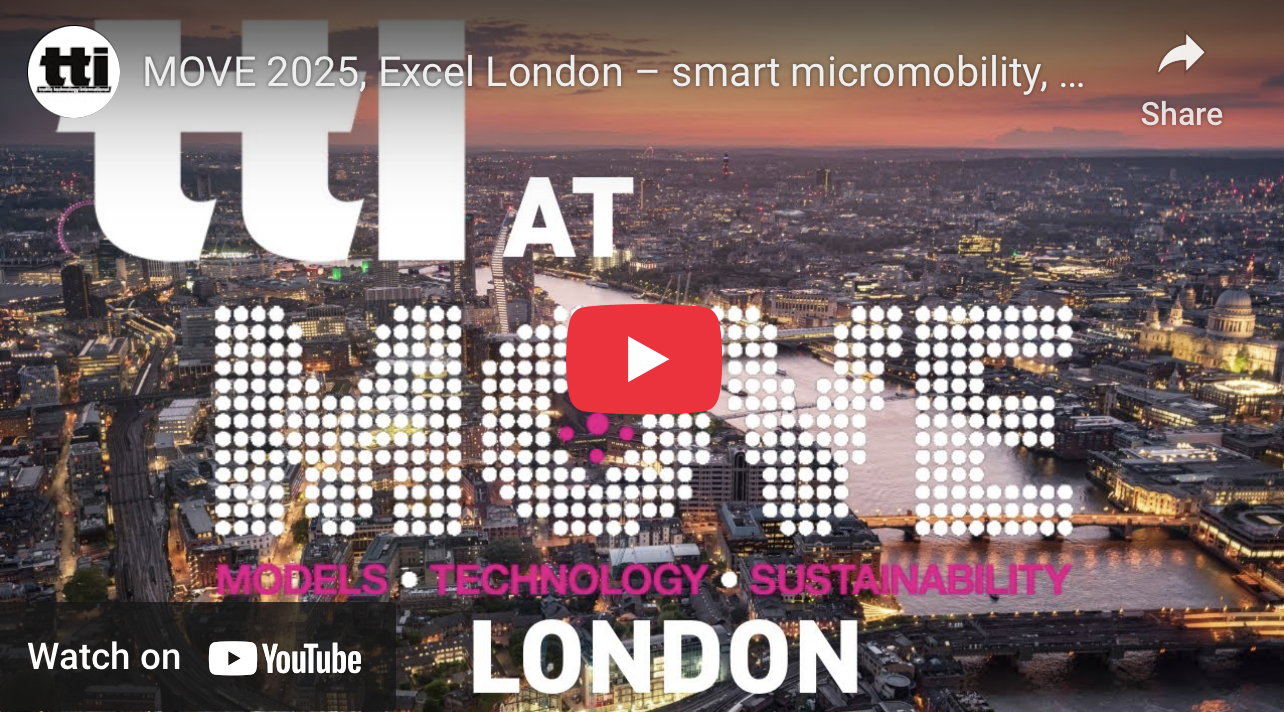 VIDEO: MOVE 2025 – smart micromobility, EVs, AI and autonomous vehicles ...